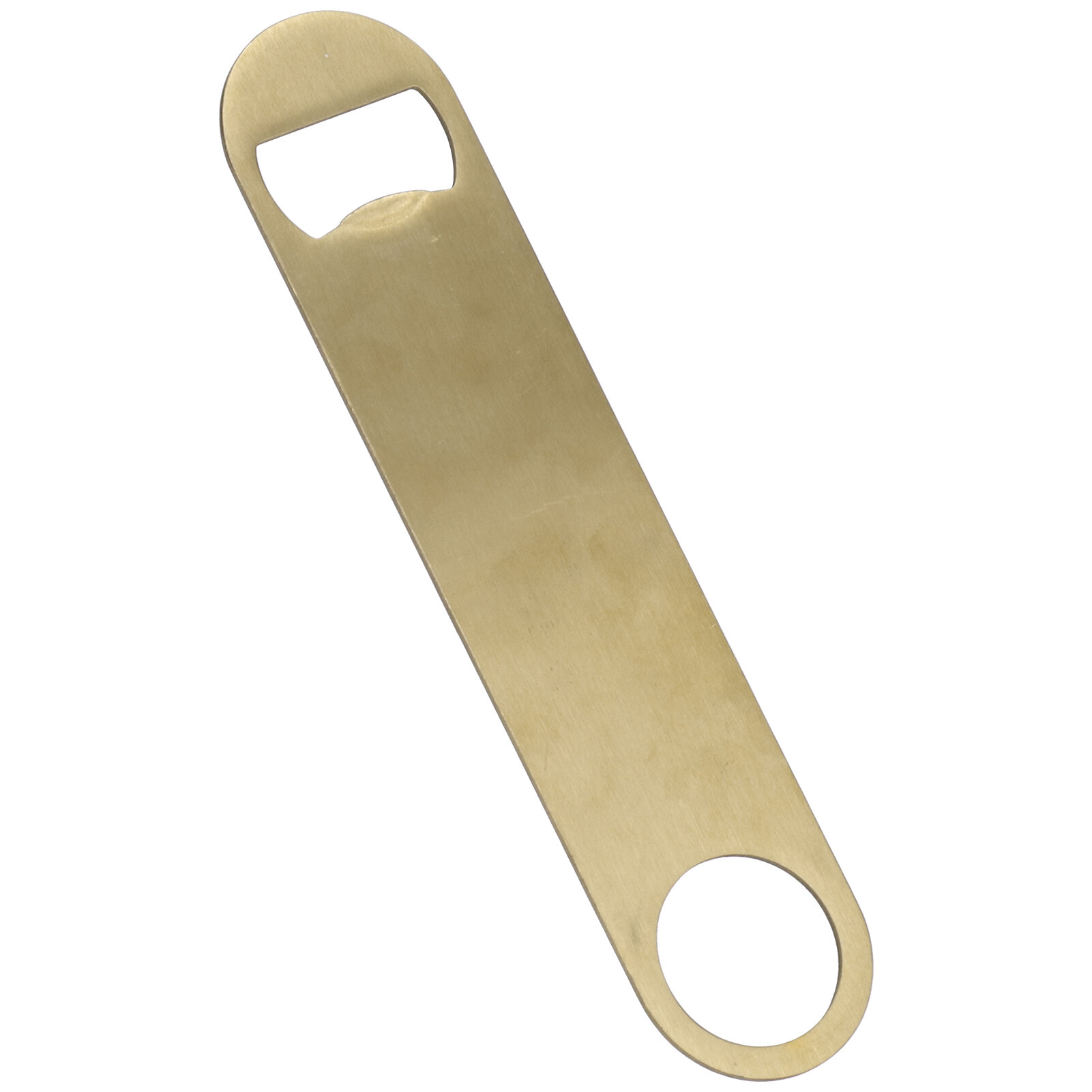 Открыватель бутылок Толстый нержавеющий сталь Открыватель пивных бутылок для бара Бартендеров Дома Золотой 304 нержавеющий сталь Длина лезвия 18 см Толщина более 2 мм Вес approx 70g/2.5oz 1 шт
