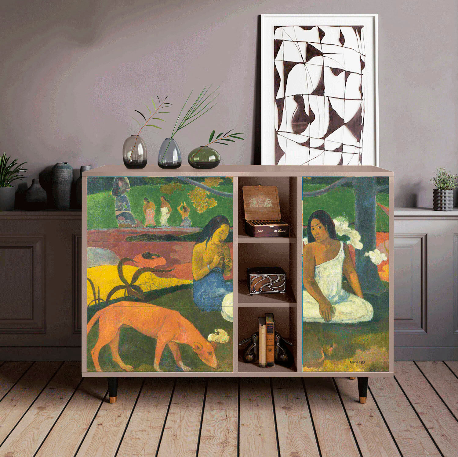 Комод - STORYZ - BS2 Arearea by Paul Gauguin, Разер - 125 x 97 x 48 см , Цвет корпуса - Бежевый