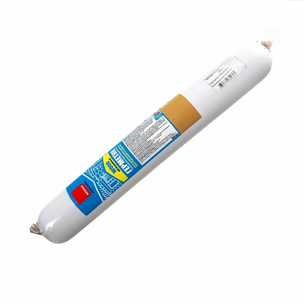 Герметик для дерева Neomid Теплый Дом Wood Professional (600мл) белый упак (6 шт)