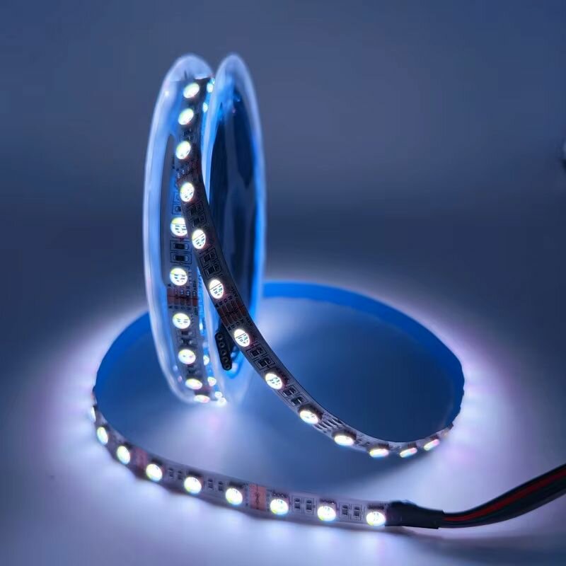 Светодиодная лента SMD 5050. 4 кристалла в 1 диоде, 24 В. Катушка 10 м. Цвет свечения: RGBW. IP33