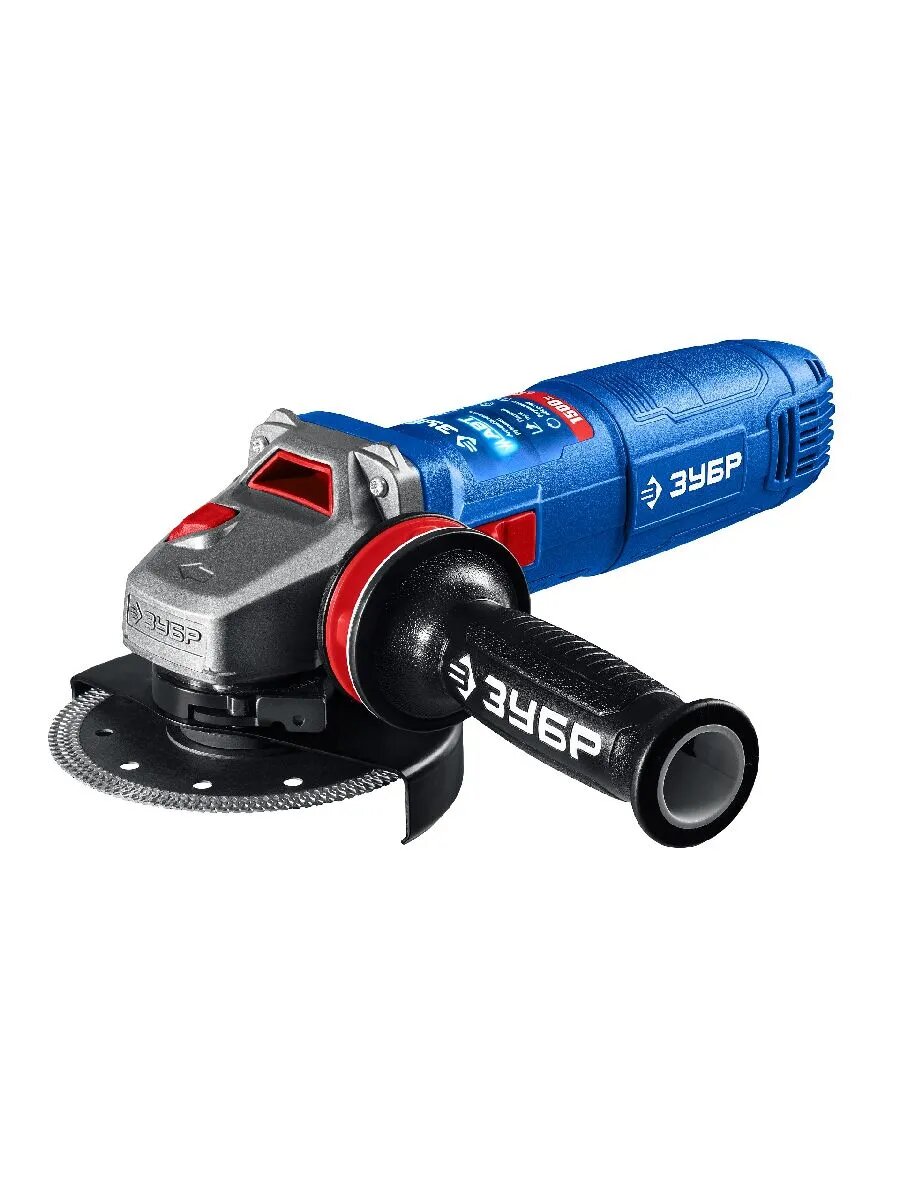 ЗУБР УШМ, регулировка оборотов 1500Вт d125 мм. УШМ-П125-1505 ЭПСТ