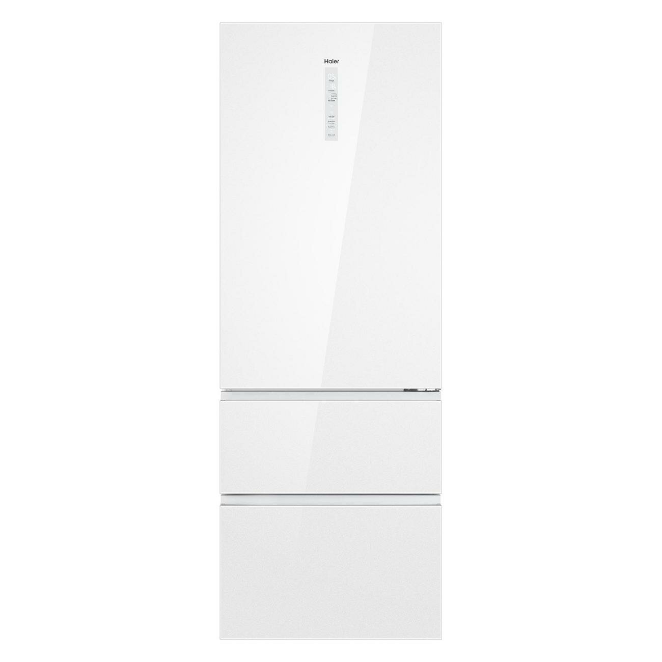 Холодильник трехкамерный Haier A4F745CGWGRU1 инверторный, Total No Frost, A++, 463 л, 200.6 см, белый