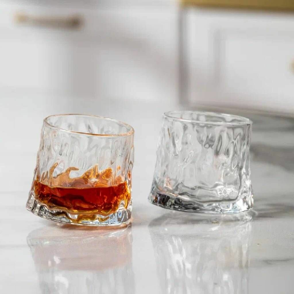 Набор бокалов вращающихся для виски 180 мл/2 шт-
