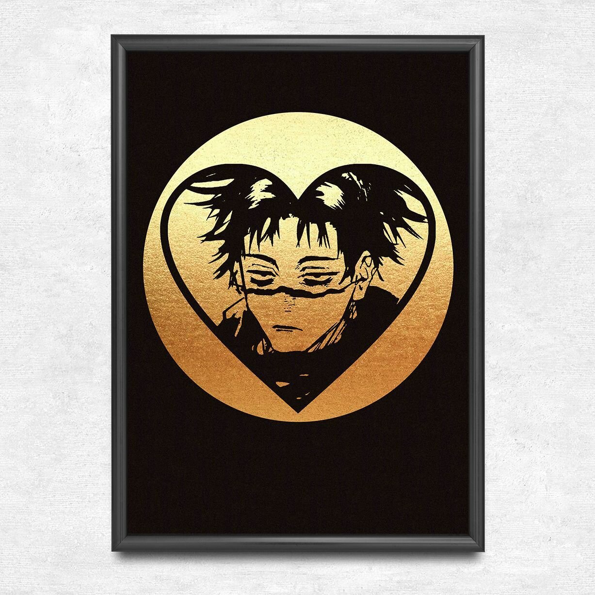 Постер на стену по аниме Магическая битва / Плакат интерьерный Sorcery Fight