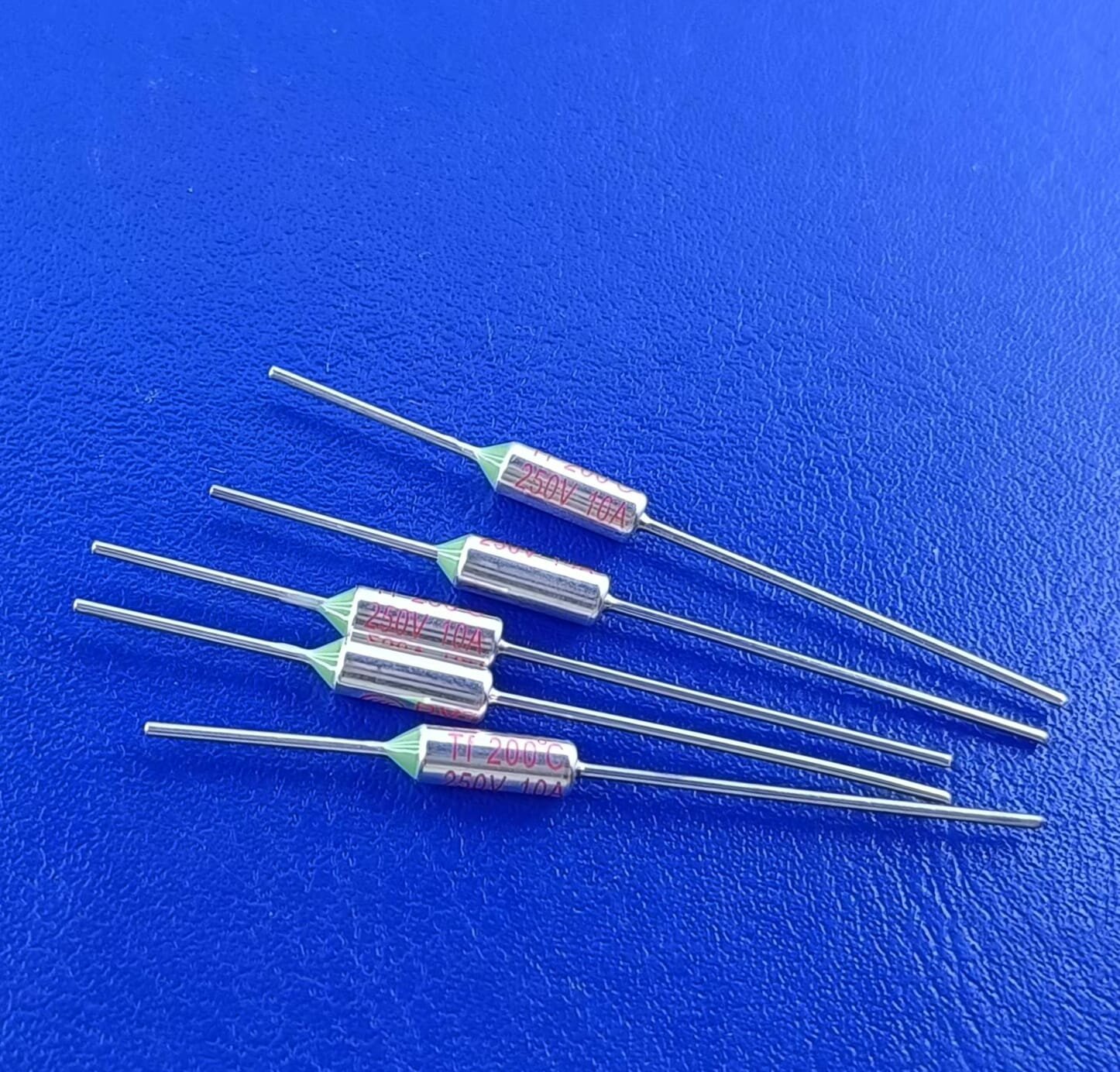 5 штук Термопредохранитель TZ D (RY) 200C 10A 250V (арт.69198)