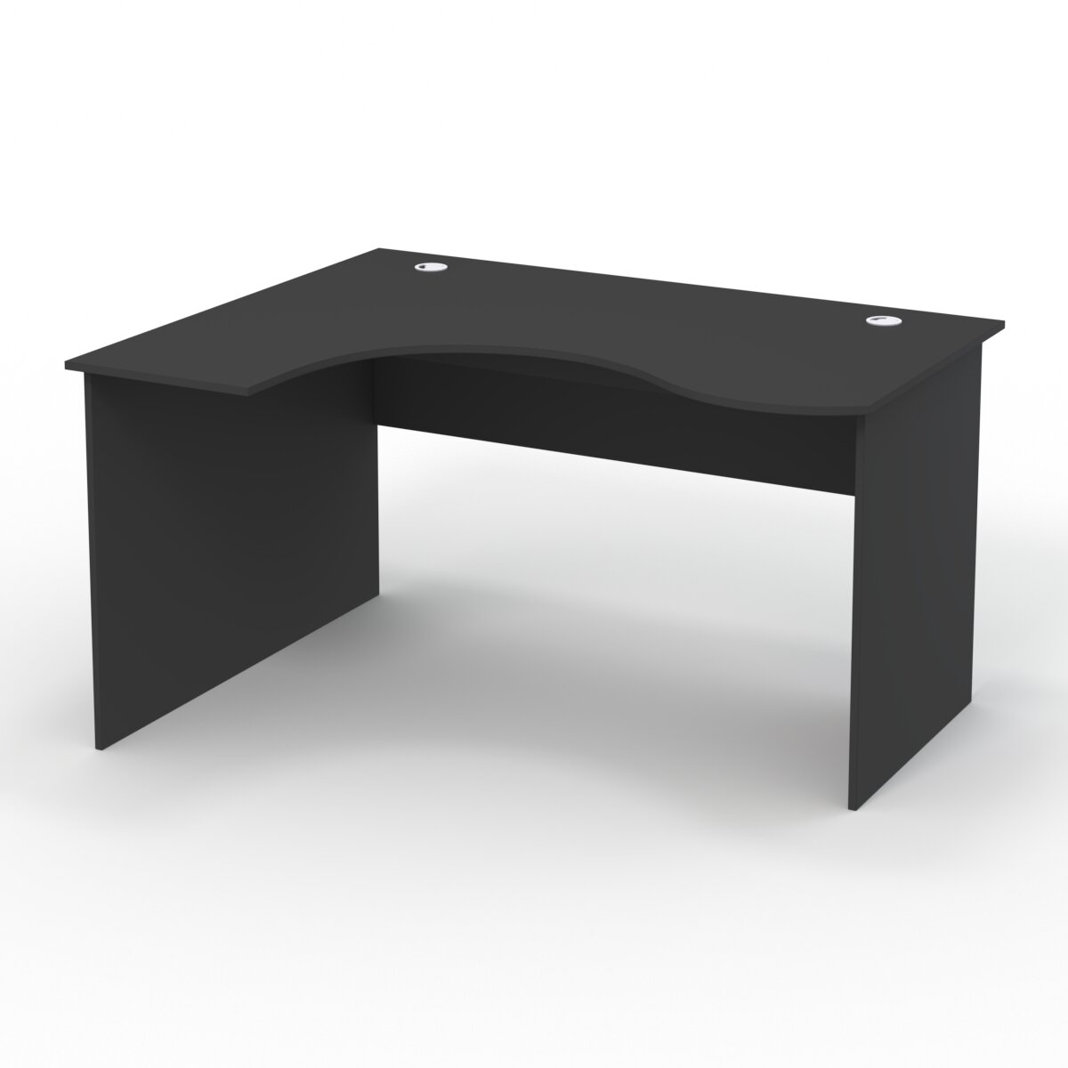 Стол эргономичный офисный СЭ-13 (левосторонний), Черный. Производитель товара - компания Westcom.