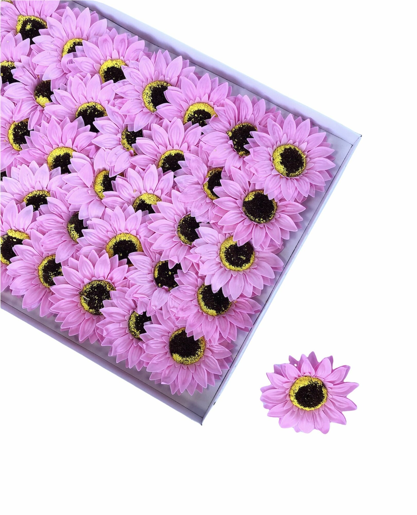 Букет из мыла Подсолнух набор 50шт.