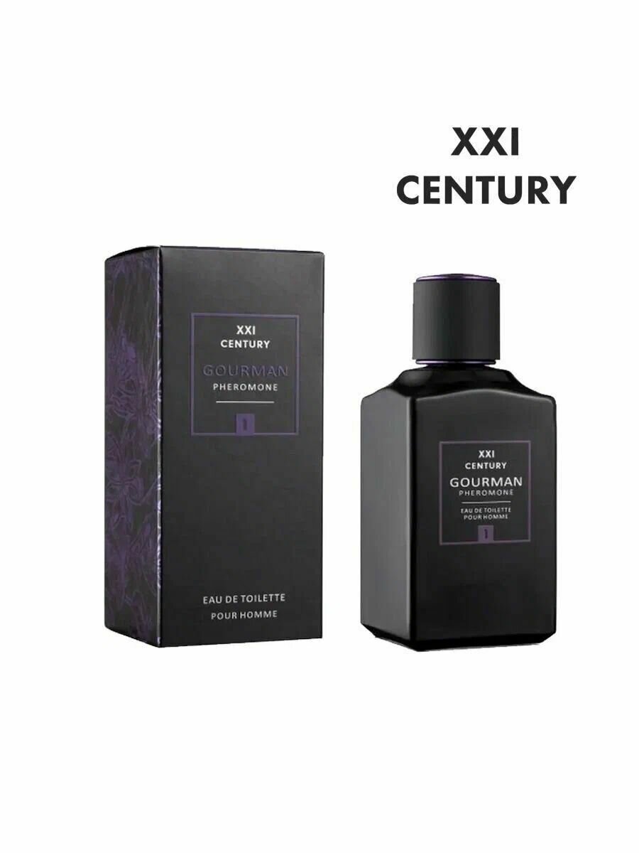 Туалетная вода XXI Century "Gourman No.1", мужская, с феромонами, 100 мл