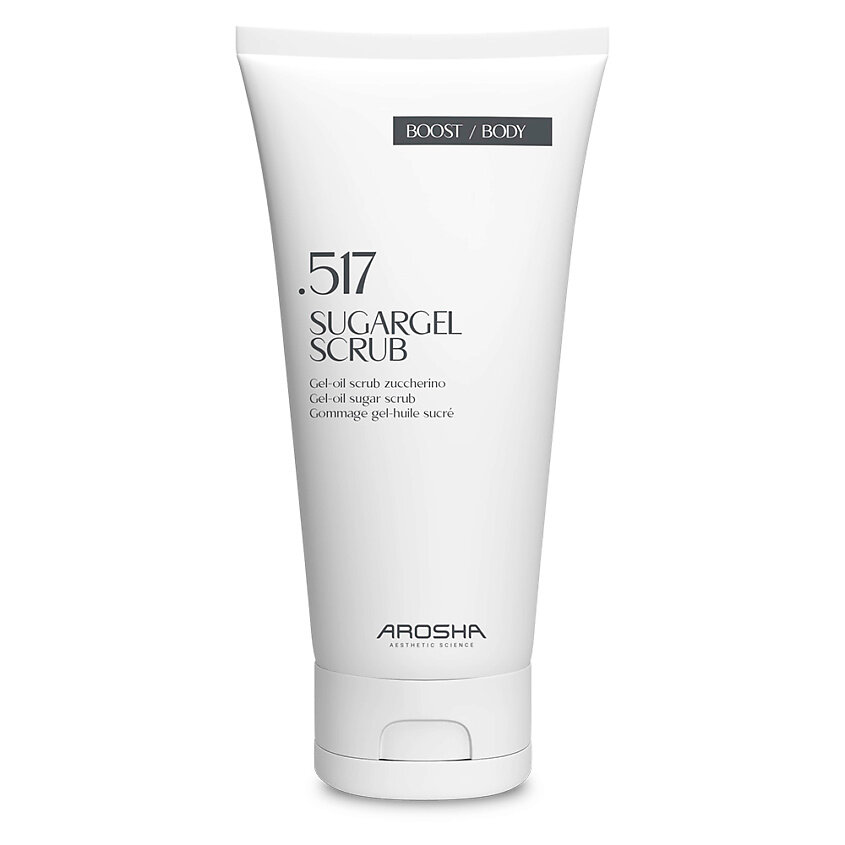 AROSHA 517 SUGARGEL SCRAB Гель-скраб сахарно-масляный для тела 200мл