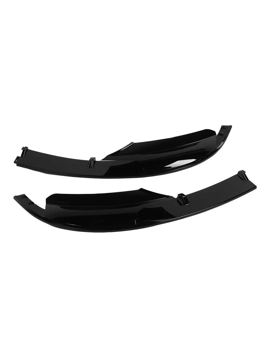 2 шт. передний бампер сплиттер губа комплект дефлектор