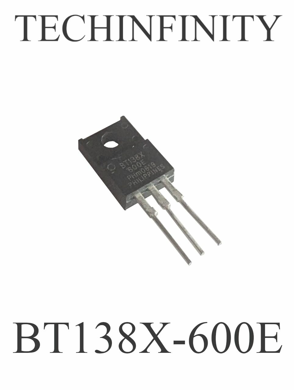 BT138X-600E, симистор (триак), 600 В, 12 А, TO-220F 1шт