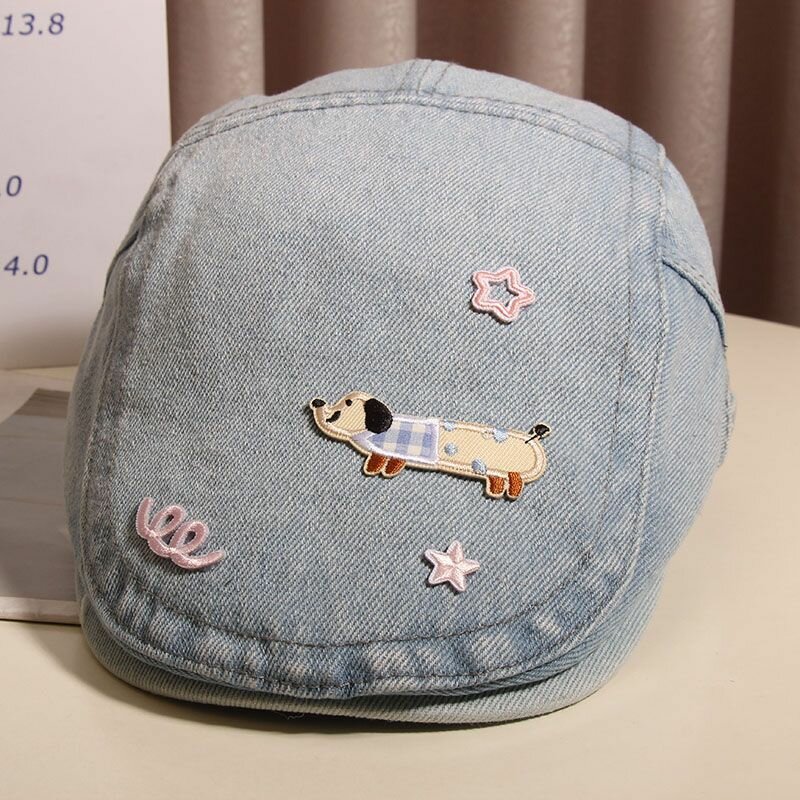 Шляпа "Cute Puppy", женская, светло-голубая, один размер