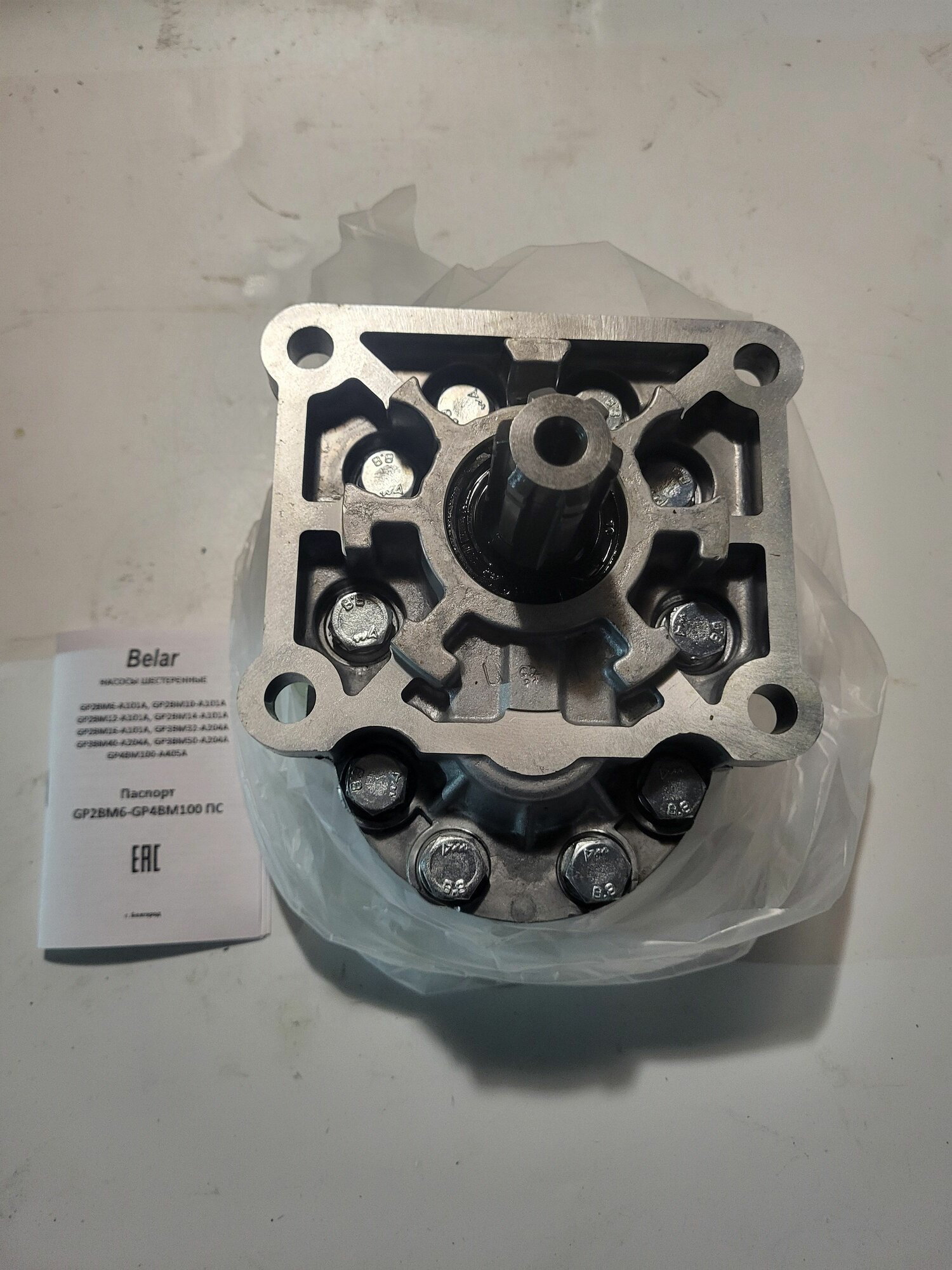 Насос шестеренный НШ-40М-3Л BELAR GP 3BM40R-A204A левое вращение