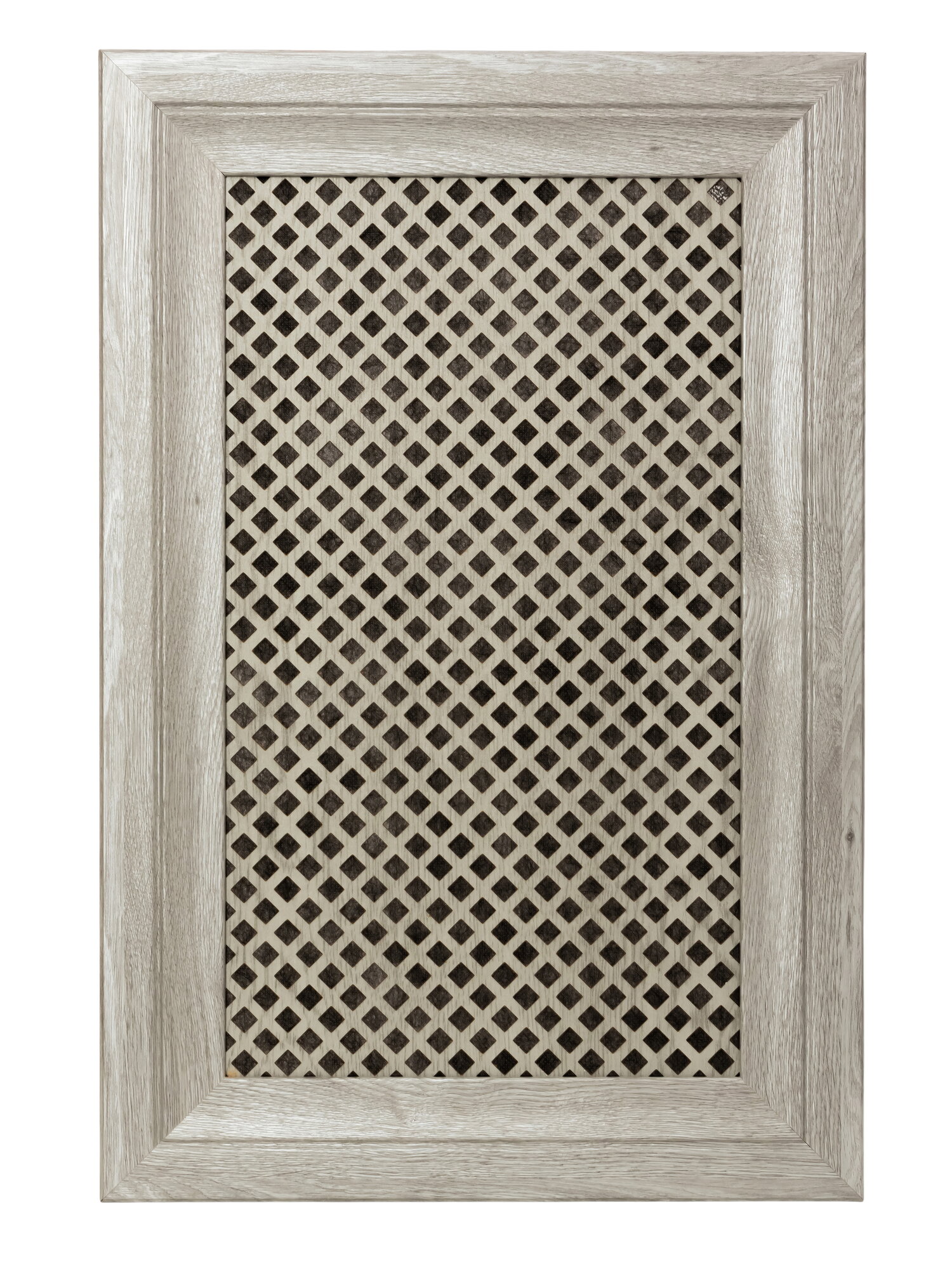 Фасад для кухни 495х355 мм ExDe с фигурным профилем Глория Седой дуб серый