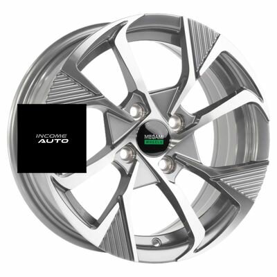 Диск Megami MGM-23 6x14 4x100.0 ET35 D67.1 серый
