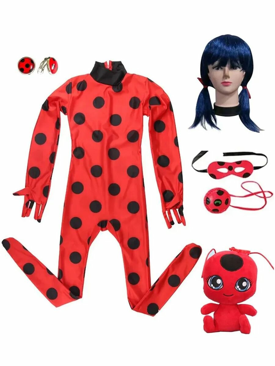 Карнавальный костюм Леди Баг и Супер Кот костюм для театральных постановок и праздников