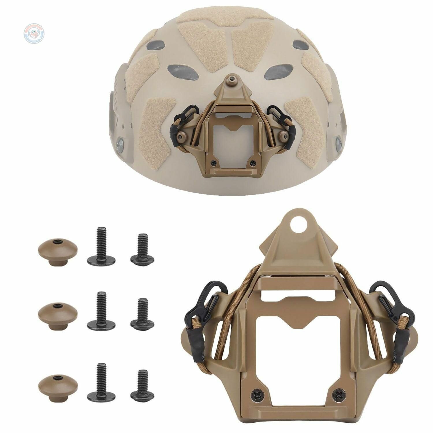 Шрауд крепление ПНВ для тактического шлема универсальный адаптер для приборов ночного видения с регулировкой и надежной фиксацией