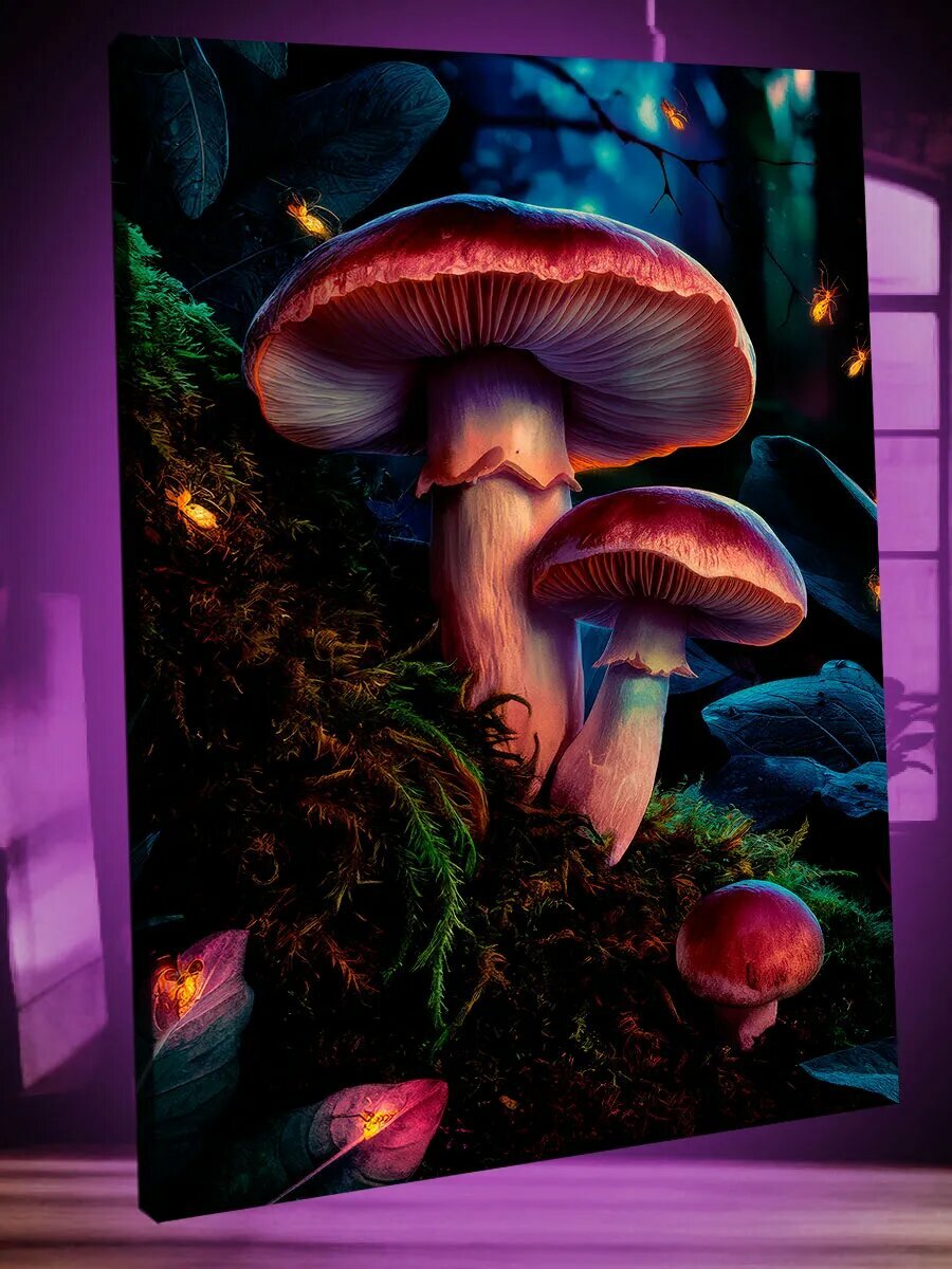 Интерьерная картина Грибы