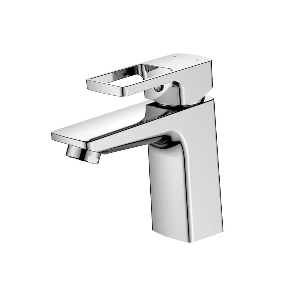 Смеситель для раковины IDDIS Bild BILSB00i01K с донным клапаном, хром, российский