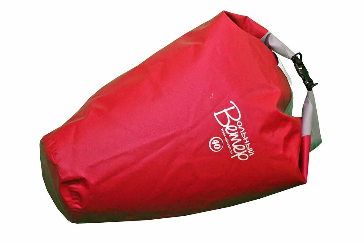 Гермомешок "Вольный Ветер" конус ПВХ 40 л, для байдарки, красный