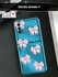Чехол на Tecno Spark 7 / Техно Спарк 7 с принтом "Pink Bows", прозрачный