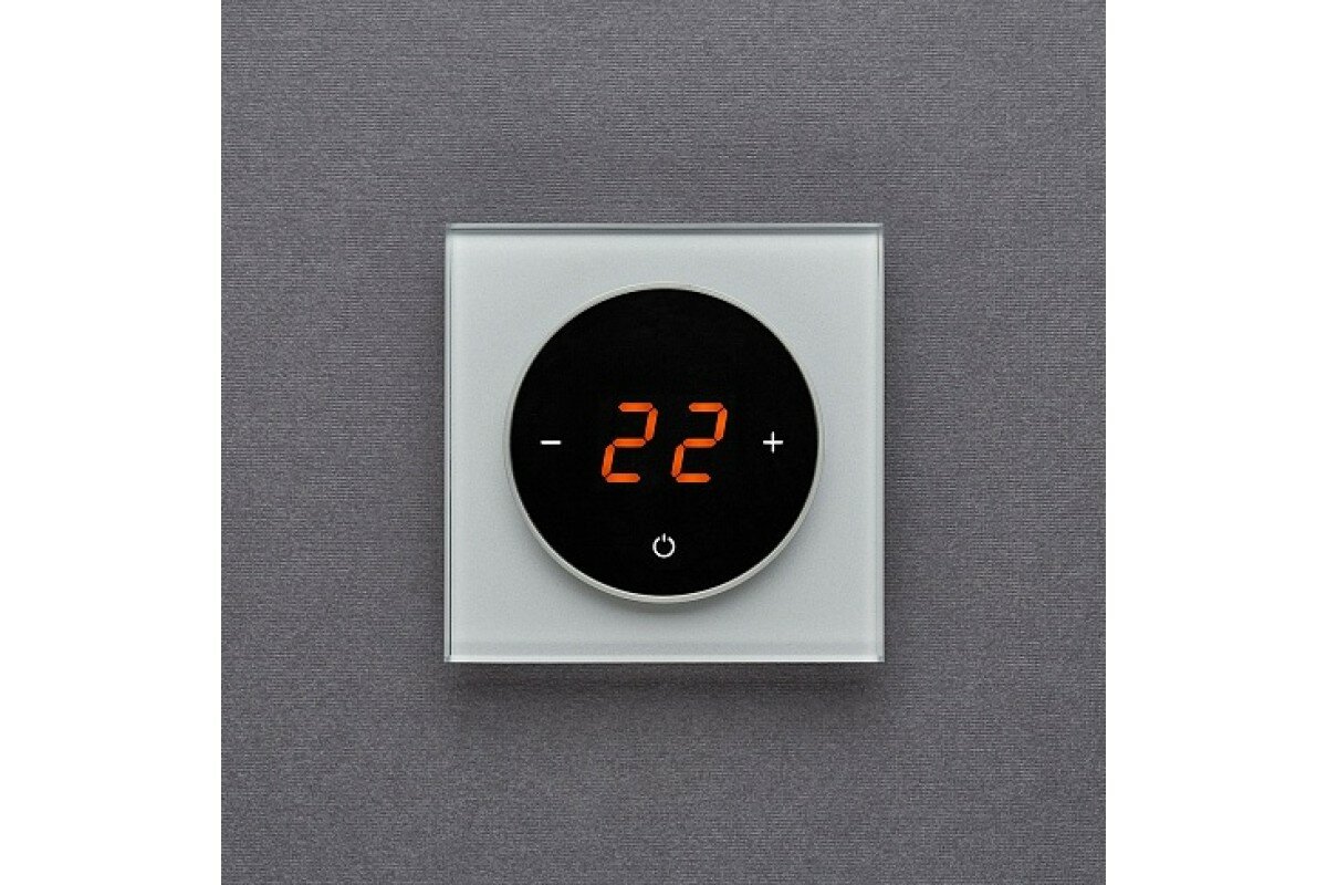 Терморегулятор Aura TAKTO 9006 Grey Metal (серый металлик) сенсорное управление
