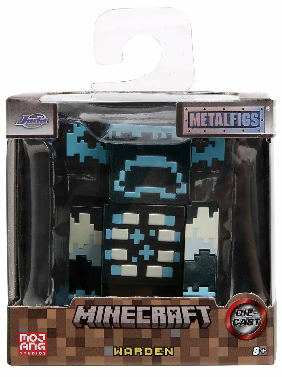 Игрушка фигурка Jada Toys Minecraft Nano Metalfigs WARDEN