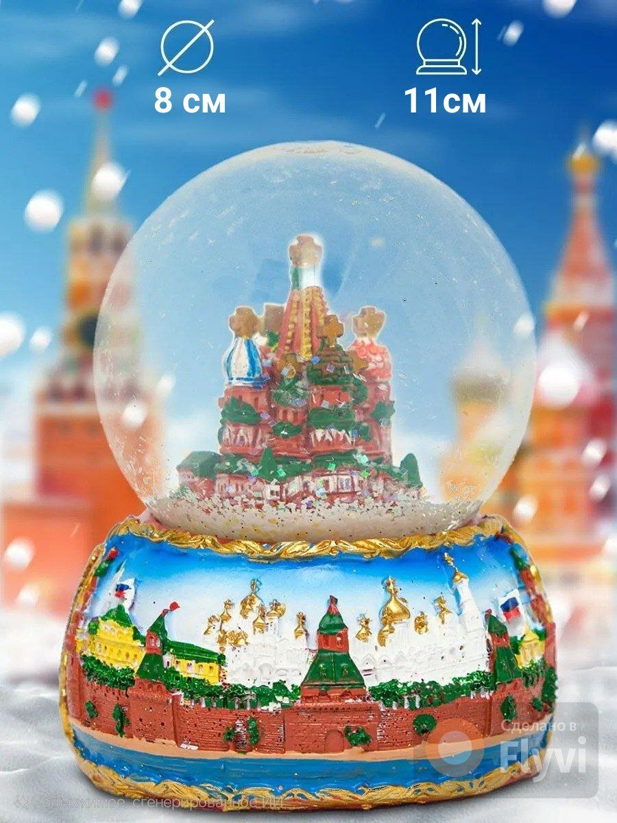 Шар со снегом — фото 1