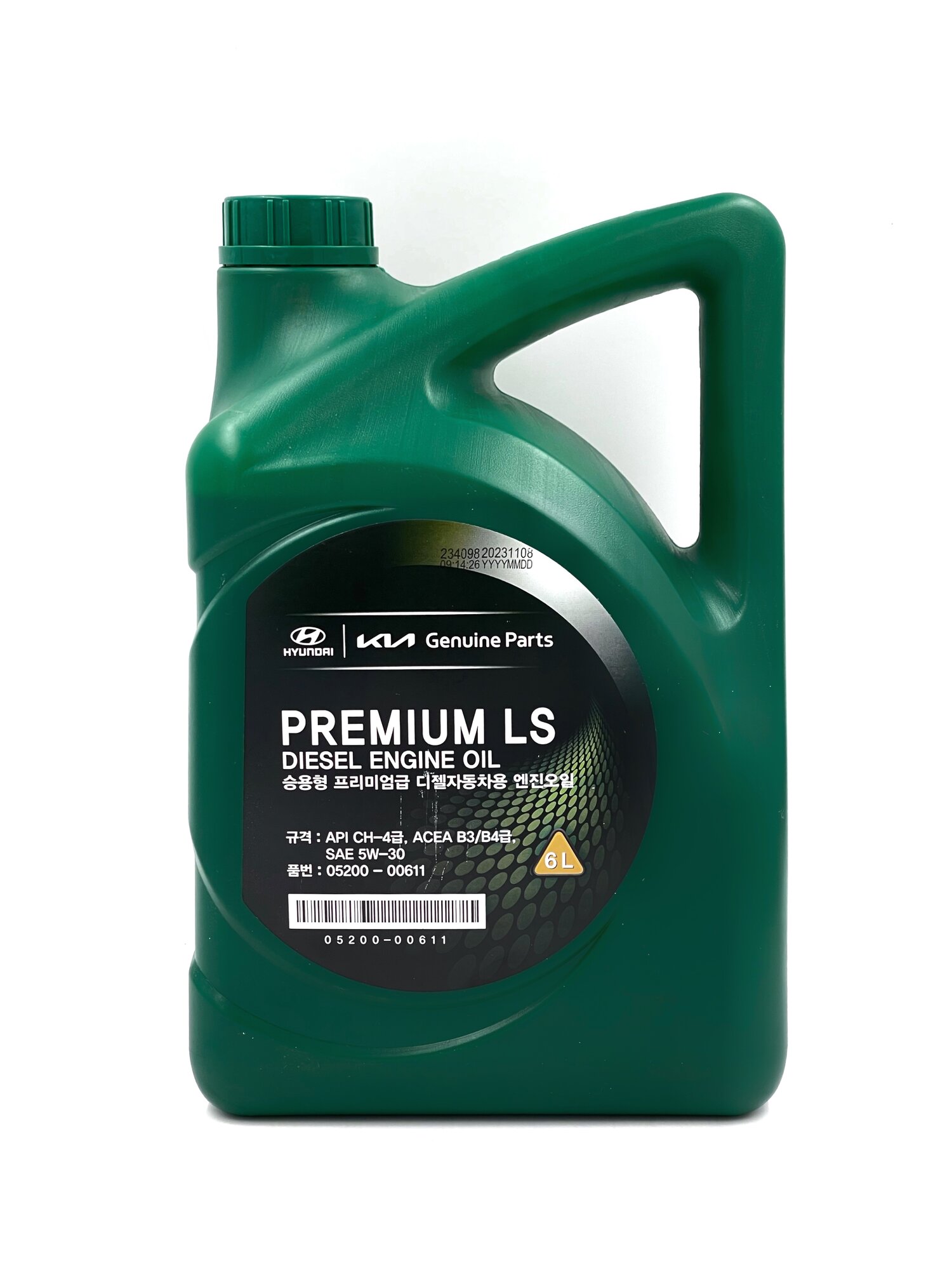 Моторное масло Kia/Hyundai Premium LS Diesel 5W-30, 6 литров