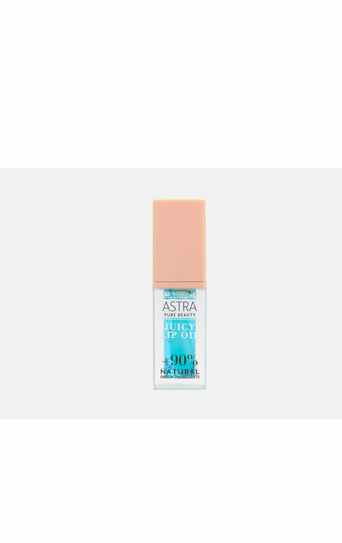 Масло для губ ASTRA Pure beauty juicy lip oil 03 forest mint, увлажняющее, 0,3 мл