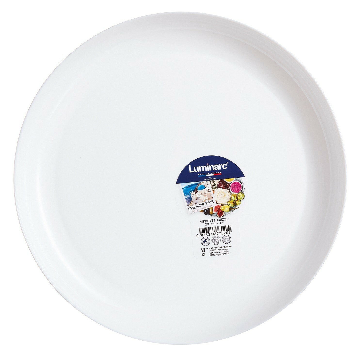 Френдс Тайм Мезе блюдо для подачи закусок, сервировки тапас и мезе для стола