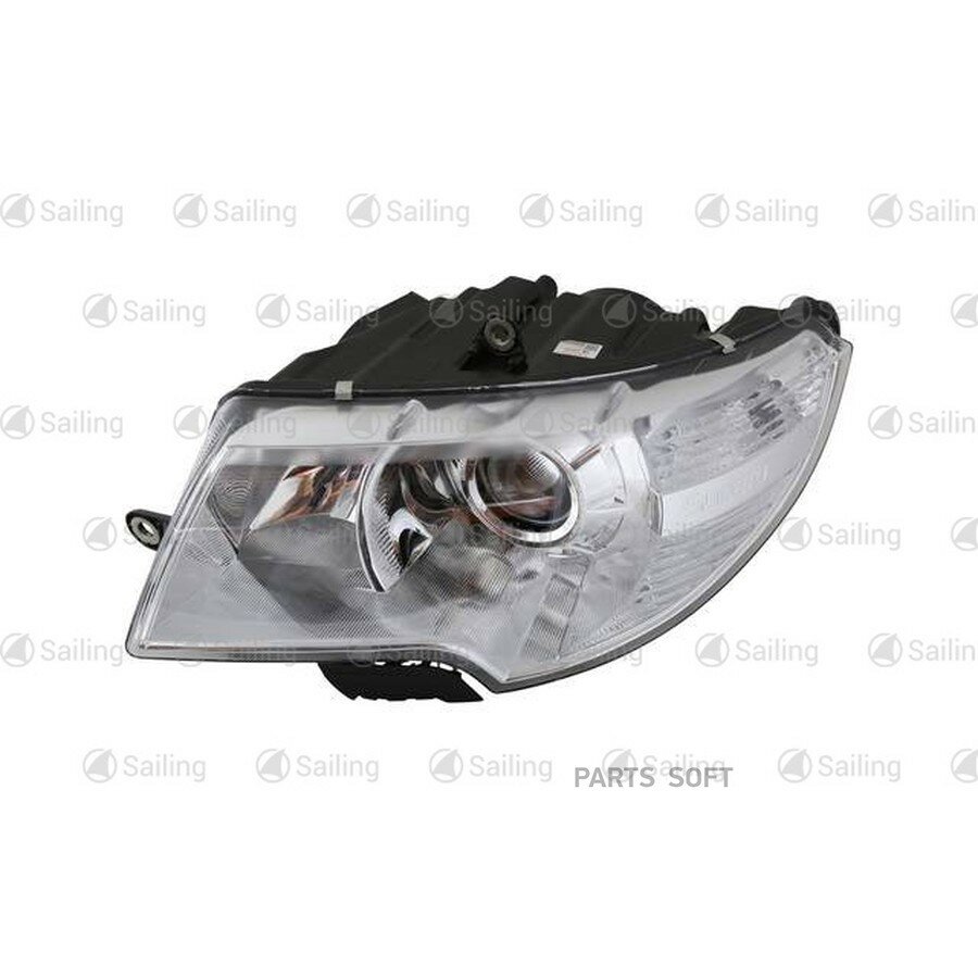 Фара левая SUPERB II 2008-2013 от официального дистрибьютора, SAILING, артикул SKL011010100L
