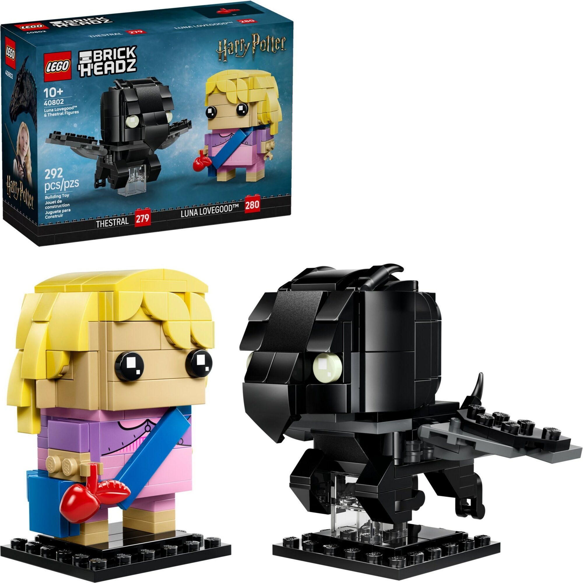 Конструктор LEGO BrickHeadz Harry Potter 40802 Луна Лавгуд и Фестрал