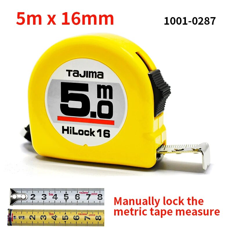 Tajima рулетка 2/3/3.5/5/5.5/7.5/10 метров 5m 1001-0287