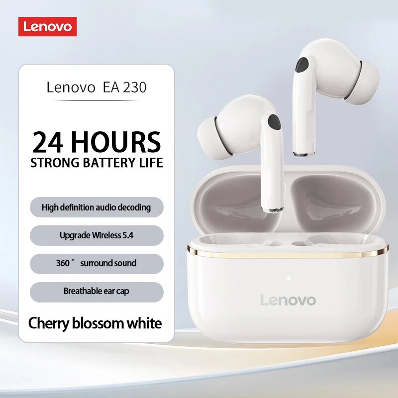 Lenovo EA230 Беспроводные наушники White