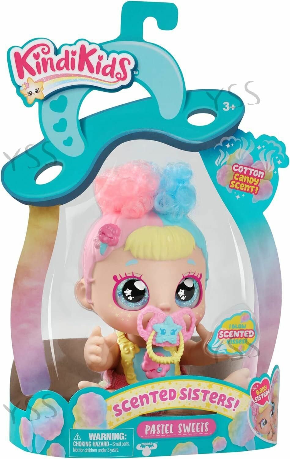 Kindi Kids Scented Baby Sister-Небольшие скульптуры для детей (подарки-игрушки)-простые знания