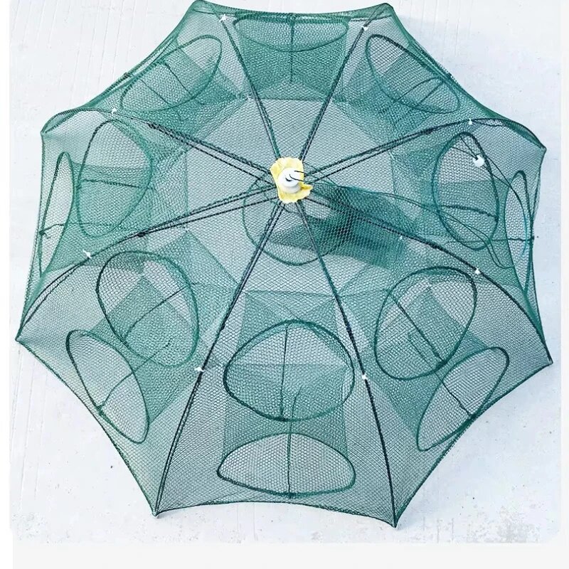 Портативная складная рыбацкая сеть TENFENG 1PCS 12 holes