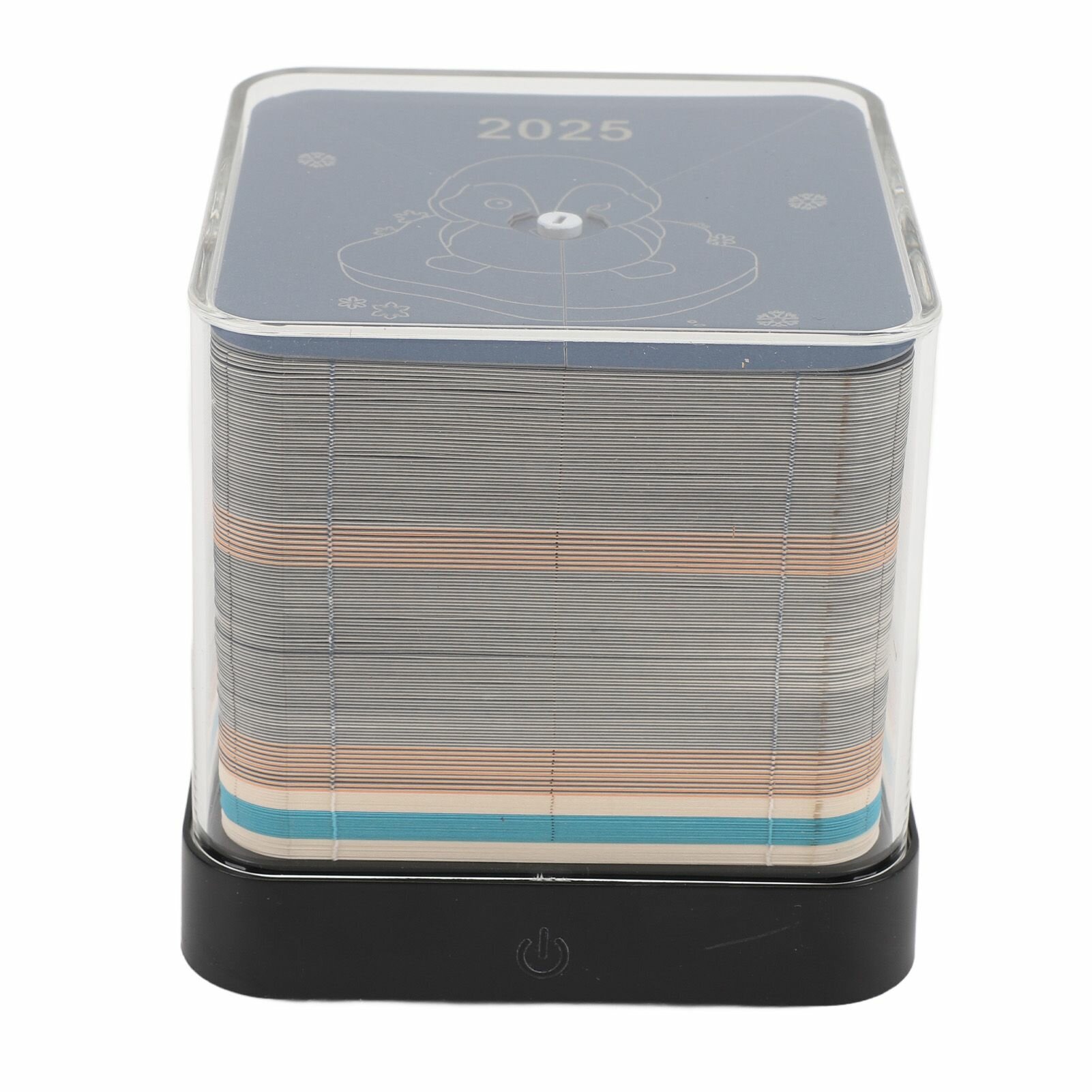 2025 3D календарь блокнот декоративный бумажный резной блокнот с подсветкой для дома, школы, офиса