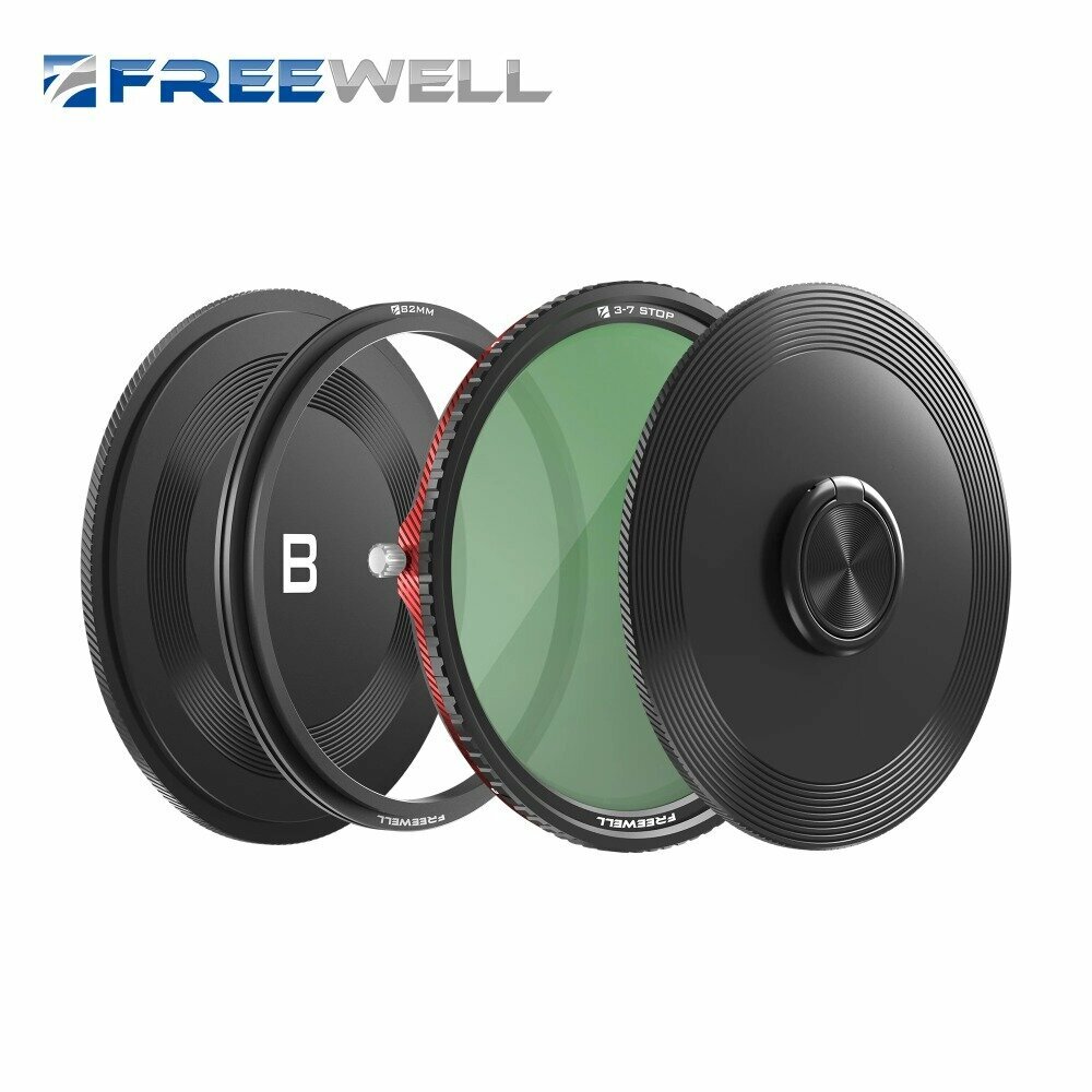 Freewell V2 Series Magnetic Hybrid VND/CPL 3-7 Stops Filter Комбинированный Регулируемый Фильтр VND CPL Высшего Качества