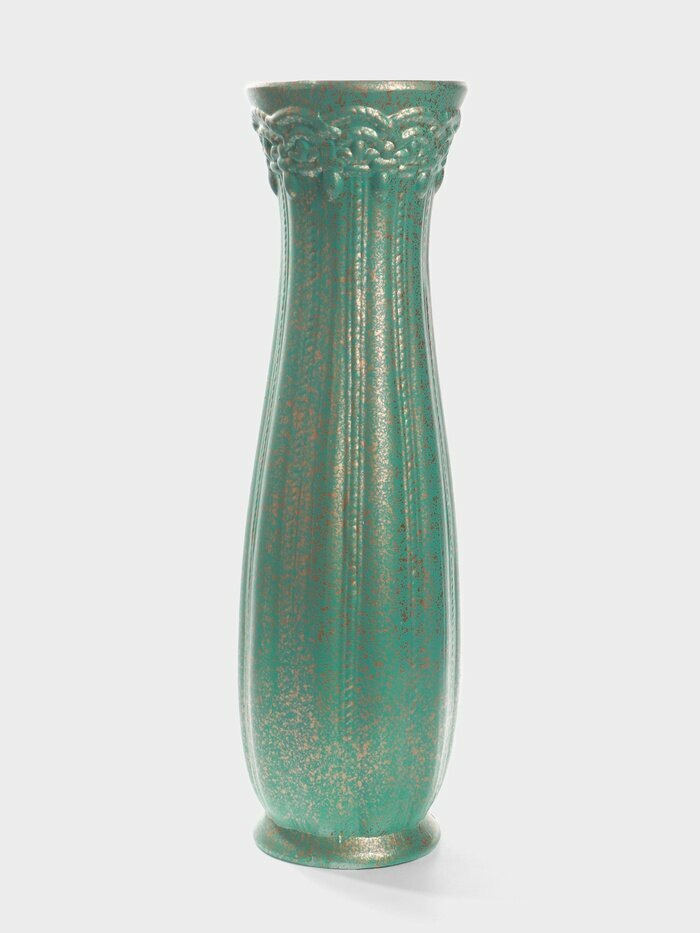 Ваза напольная керамика "Боно" талия, 59х13 см, бирюзовый 10902456