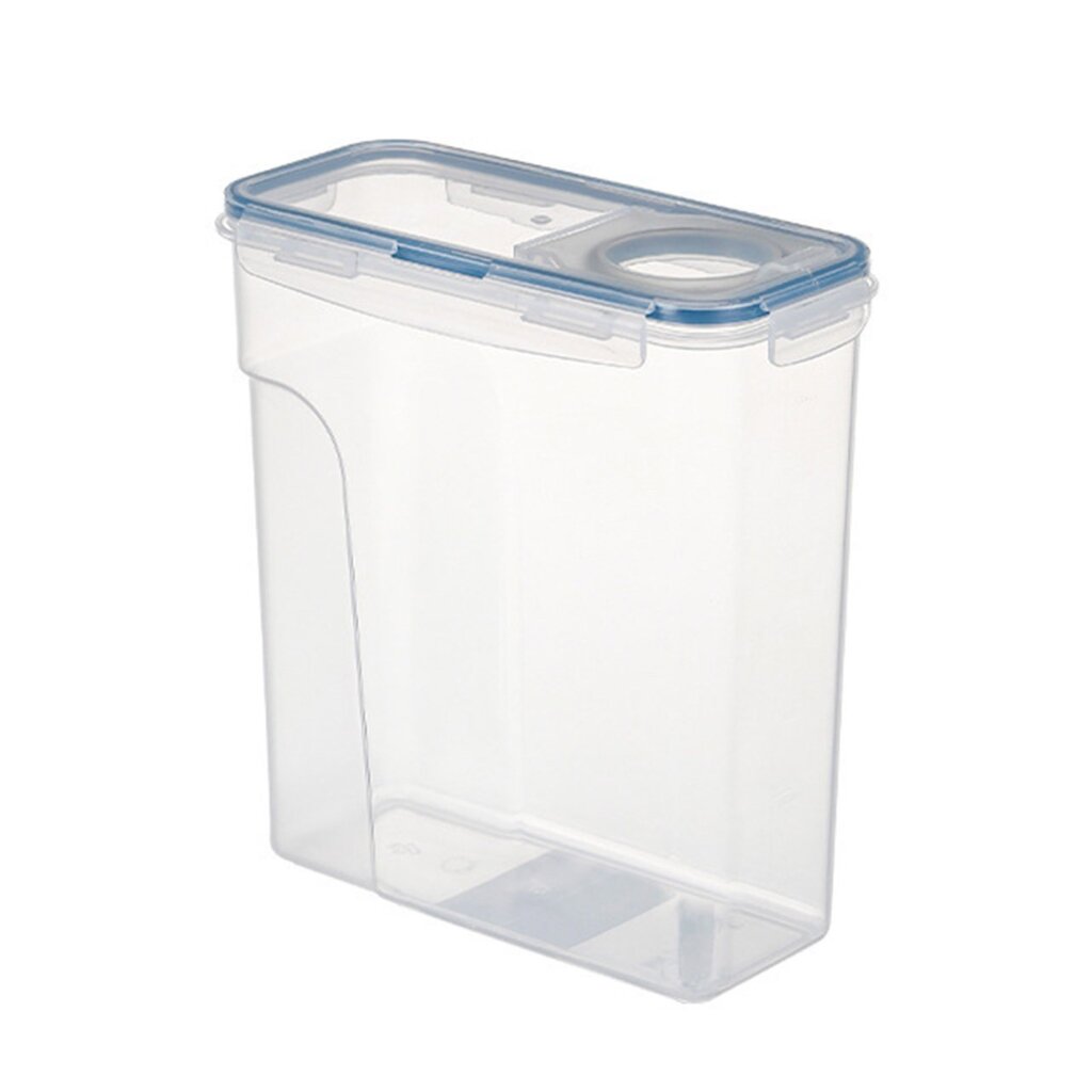 Резервуар Для Хранения Зерна Кимчи Из прозрачного пластика Объемом 4 Л-Синий