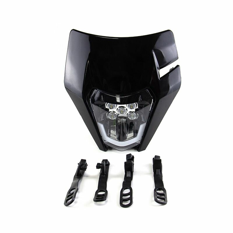 Светодиодная фара для мотоцикла для EXC SX Обтекатель Байк-байк Аксессуары для мотокросса Эндуро-ROMIKY