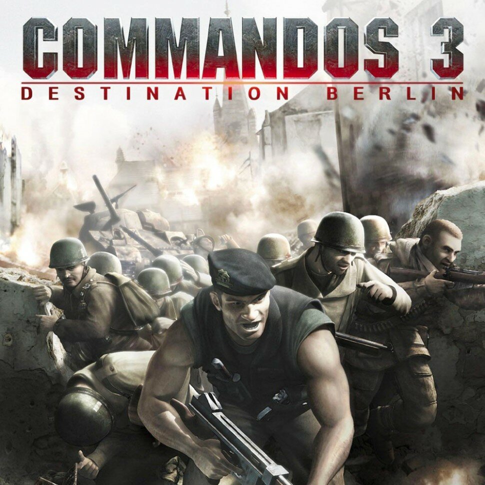 Игра Commandos 3: Destination Berlin PC / ПК, активация в стим Steam для региона РФ / Россия цифровой ключ