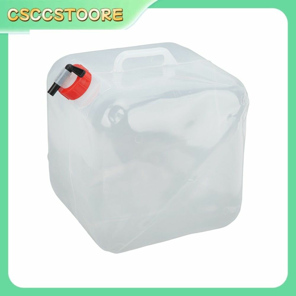 Складная Канистра Для Воды Пластиковая 10Л С Завинчивающейся Крышкой