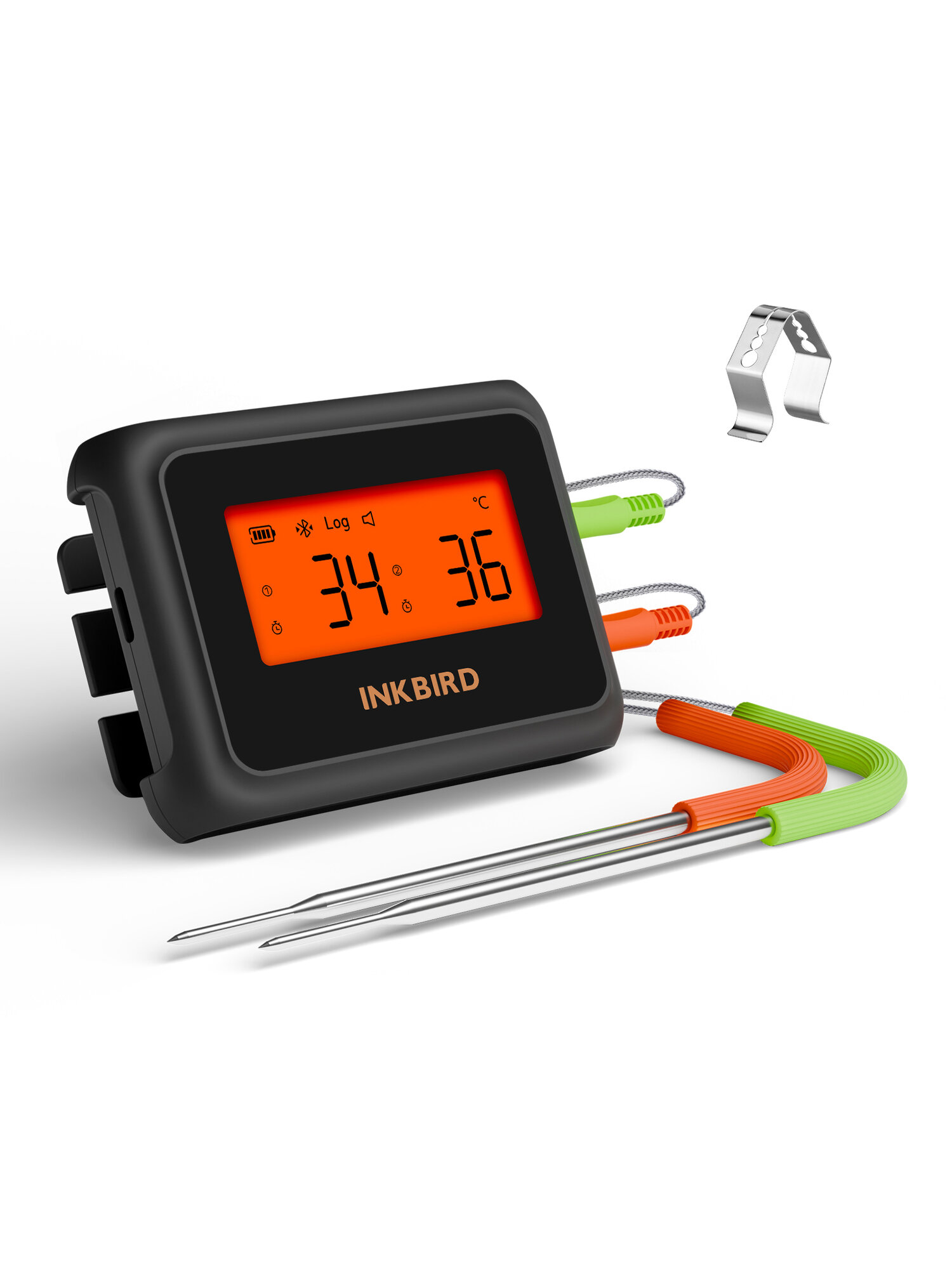 Кулинарный термометр INKBIRD IDT-22B, 2 щупа, поддержка Bluetooth 5.4