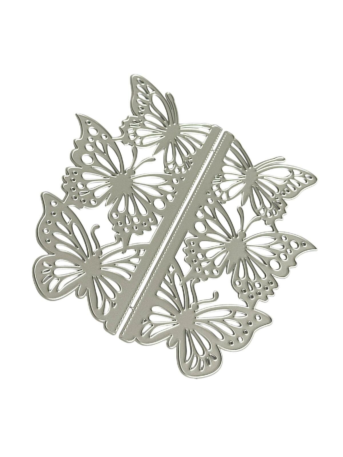 Вырезы по краю бабочки Металлические штампы для оформления открыток и альбомов