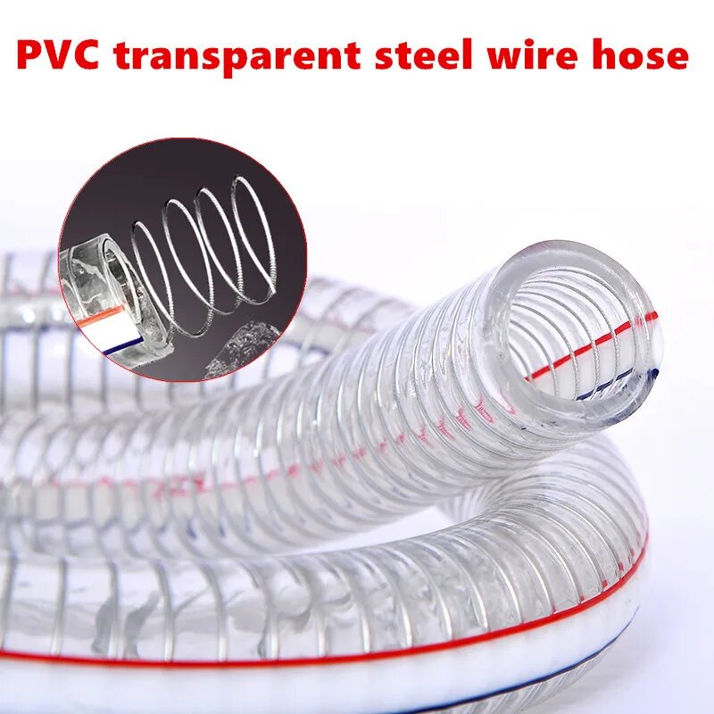 GooBetter Водопроводный шланг ПВХ 10-38 мм 1 метр OD 30xID 25mm