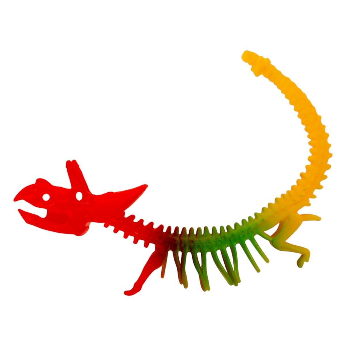 Тянучка динозавра 23 см, антистресс, яркие цвета, безопасный материал