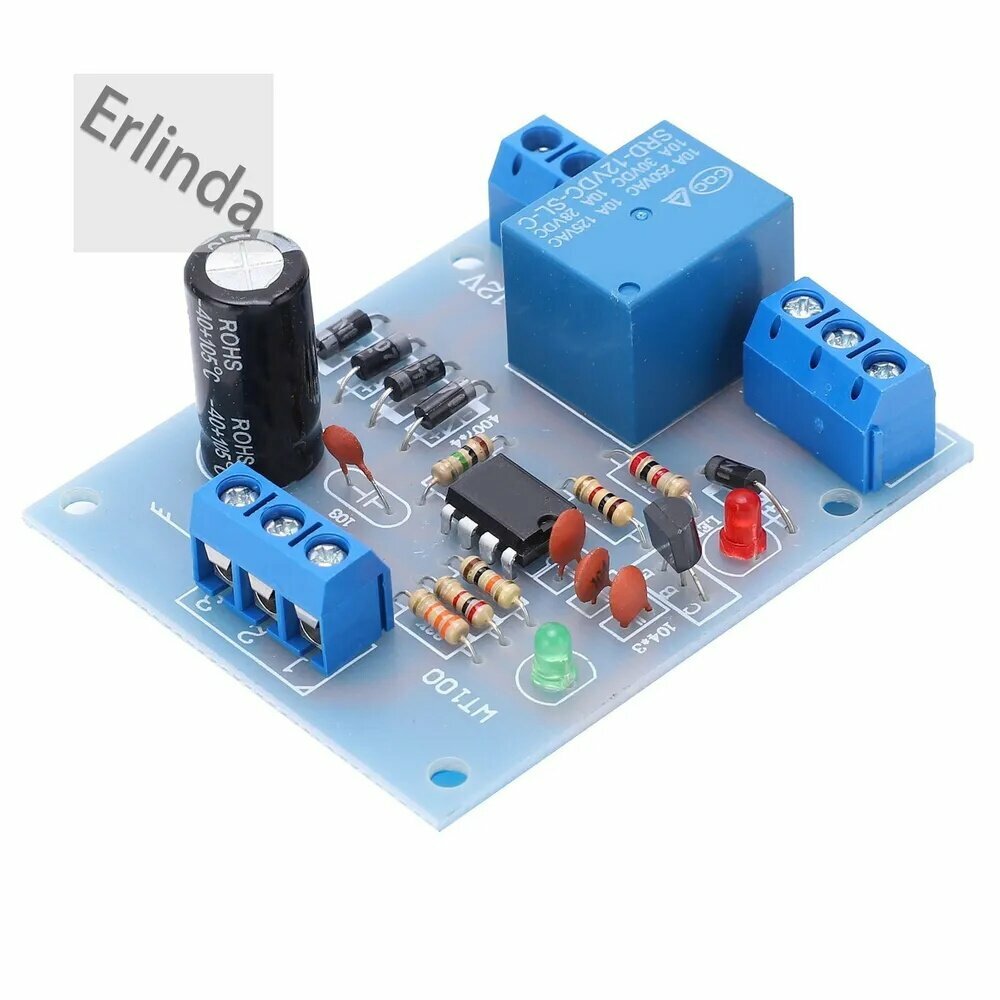 Контроллер уровня воды с модулем, переключателем управления дренажным насосом и платой защиты на 9В 12В: детали и функциональные характеристики для систем водоснабжения и очистки