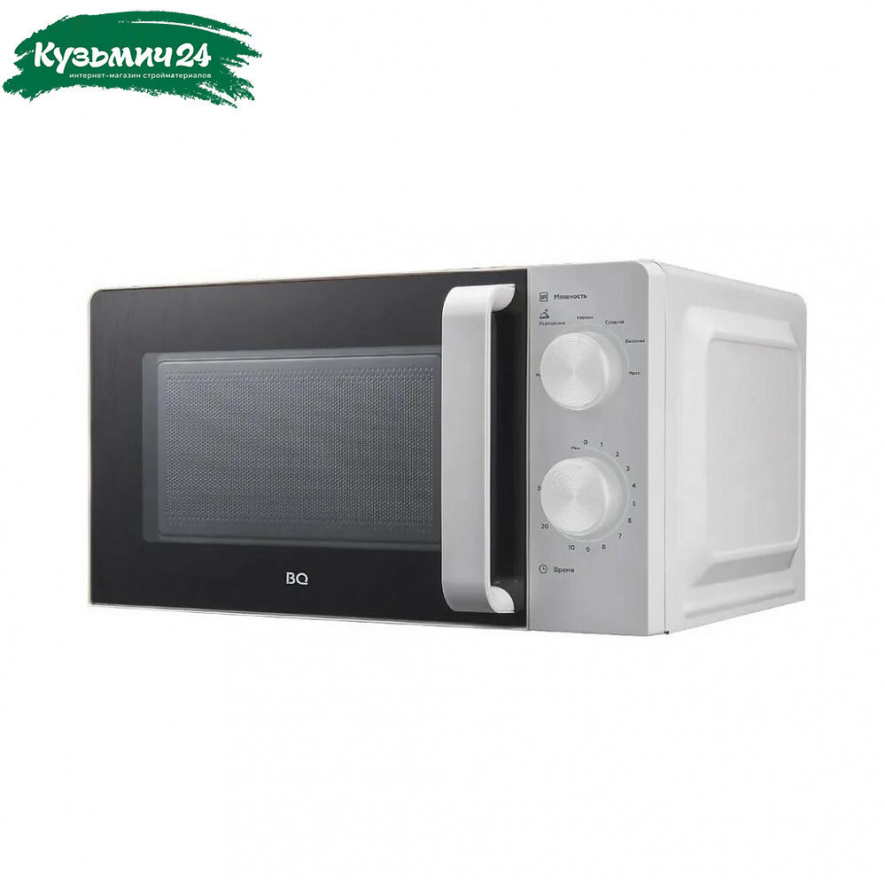 Печь микроволновая BQ MWO-20004SM/W, 20 л, 700 Вт, механическое управление, белая